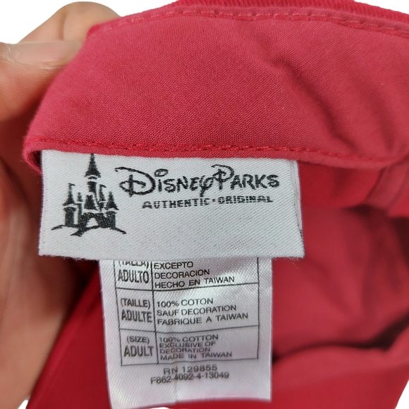Disney | Accessories | Walt Disney World 971 Authentic Red Cap | Poshmark